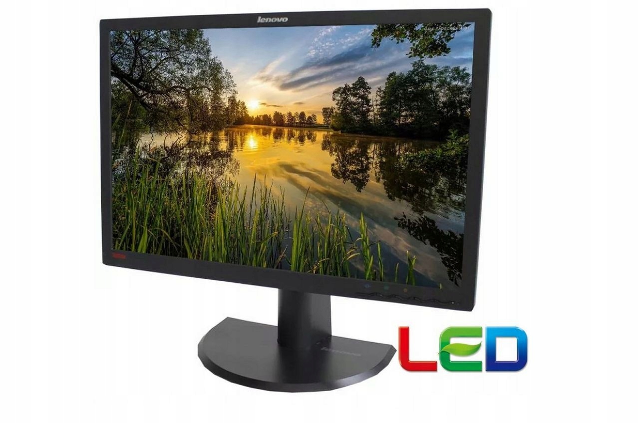 Monitor LED Lenovo LT2252p 22 " 1680 x 1050 px TN • Cena, Opinie - Allegro