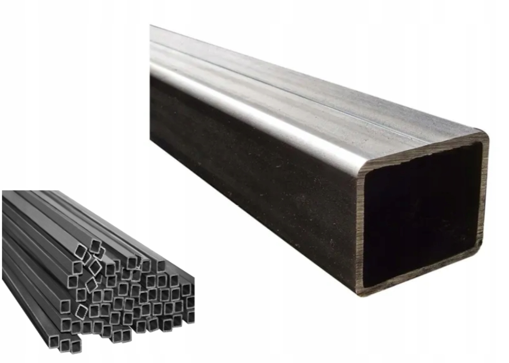 Profil stalowy Zamknięty 20x20x2 - 100 cm 1m Bez Rdz Kształtownik ...