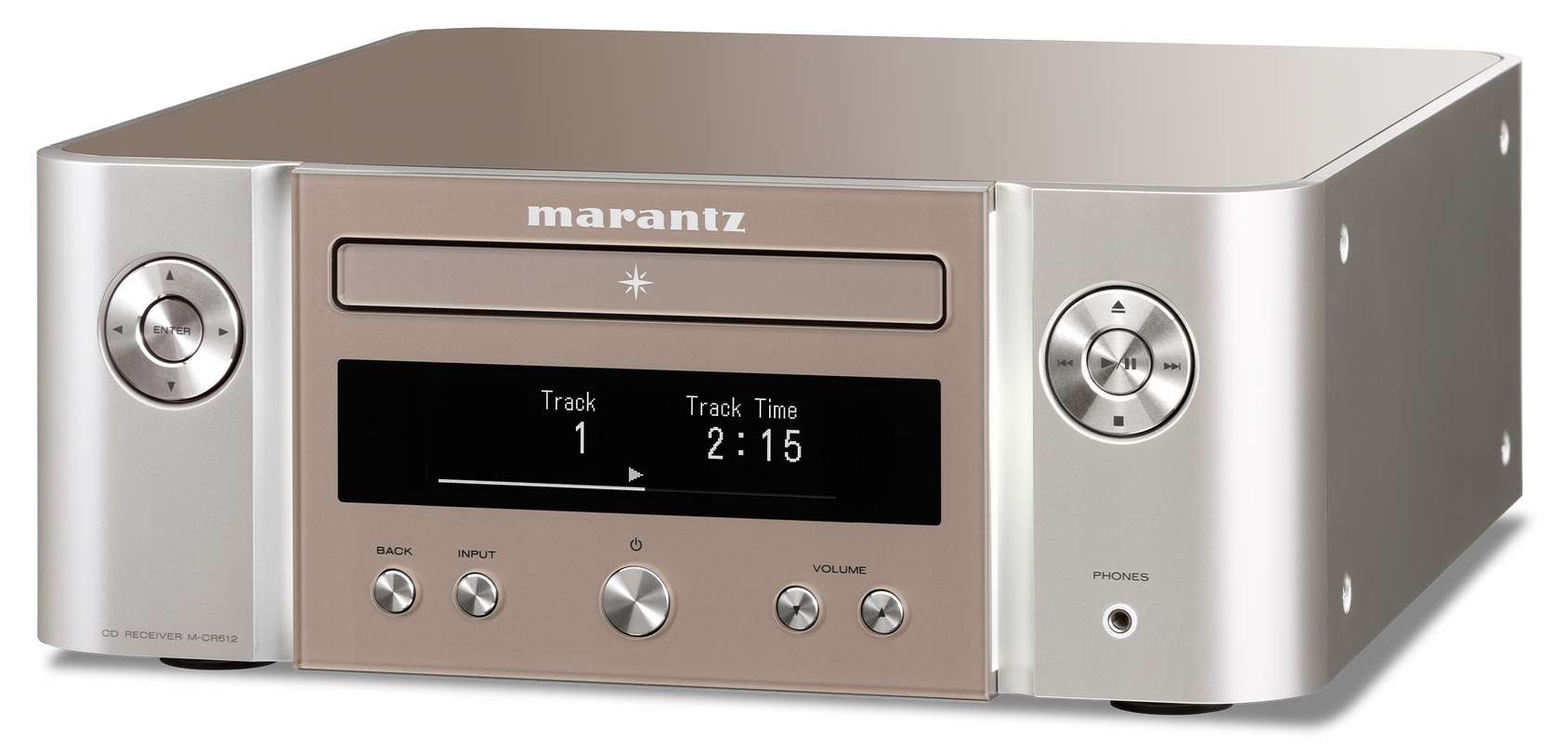 MARANTZ MELODY X M-CR612 All-in-One STREAMER + CD + WiFi + BT + LAN ...