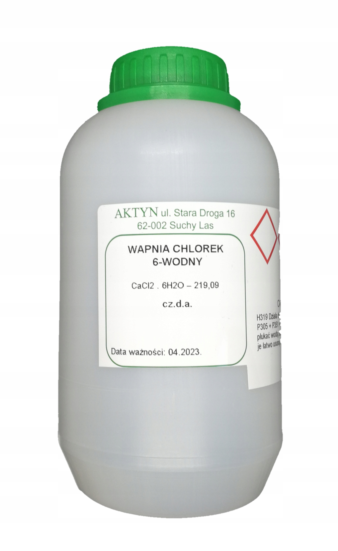 CHLOREK WAPNIA 6hydrat cz.d.a. 1kg • Cena, Opinie - Allegro