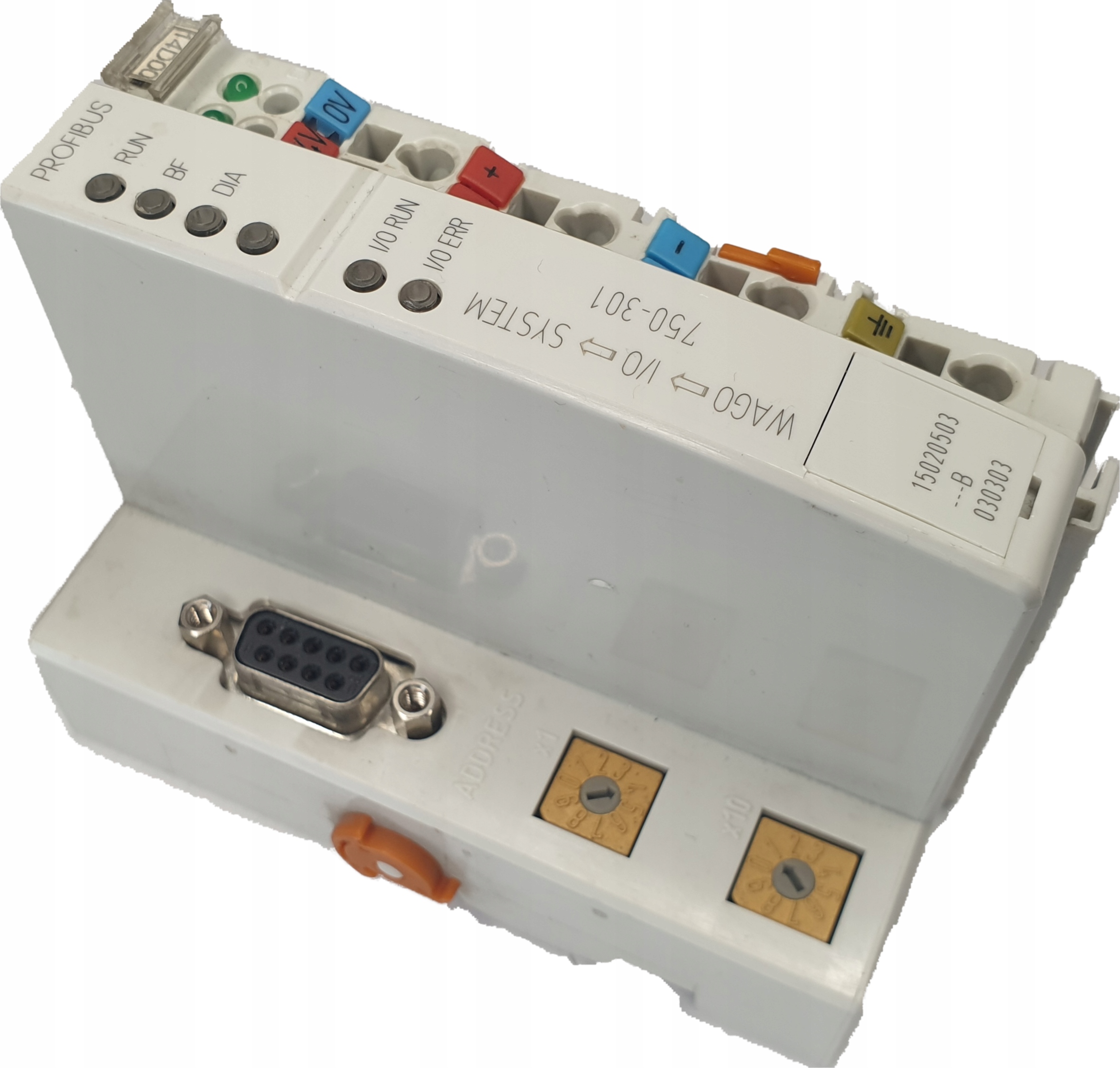 Moduł PLC I/O System koppler coupler PROFIBUS DP/FMS 1.5 MBd WAGO 750-301 (750-301) • Cena ...