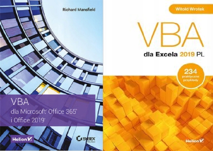 VBA dla Microsoft + VBA dla Excela 2019 PL (13055343598) | Książka Allegro VBA dla Microsoft + VBA dla Excela 2019 PL (13055343598) | Książka Allegro