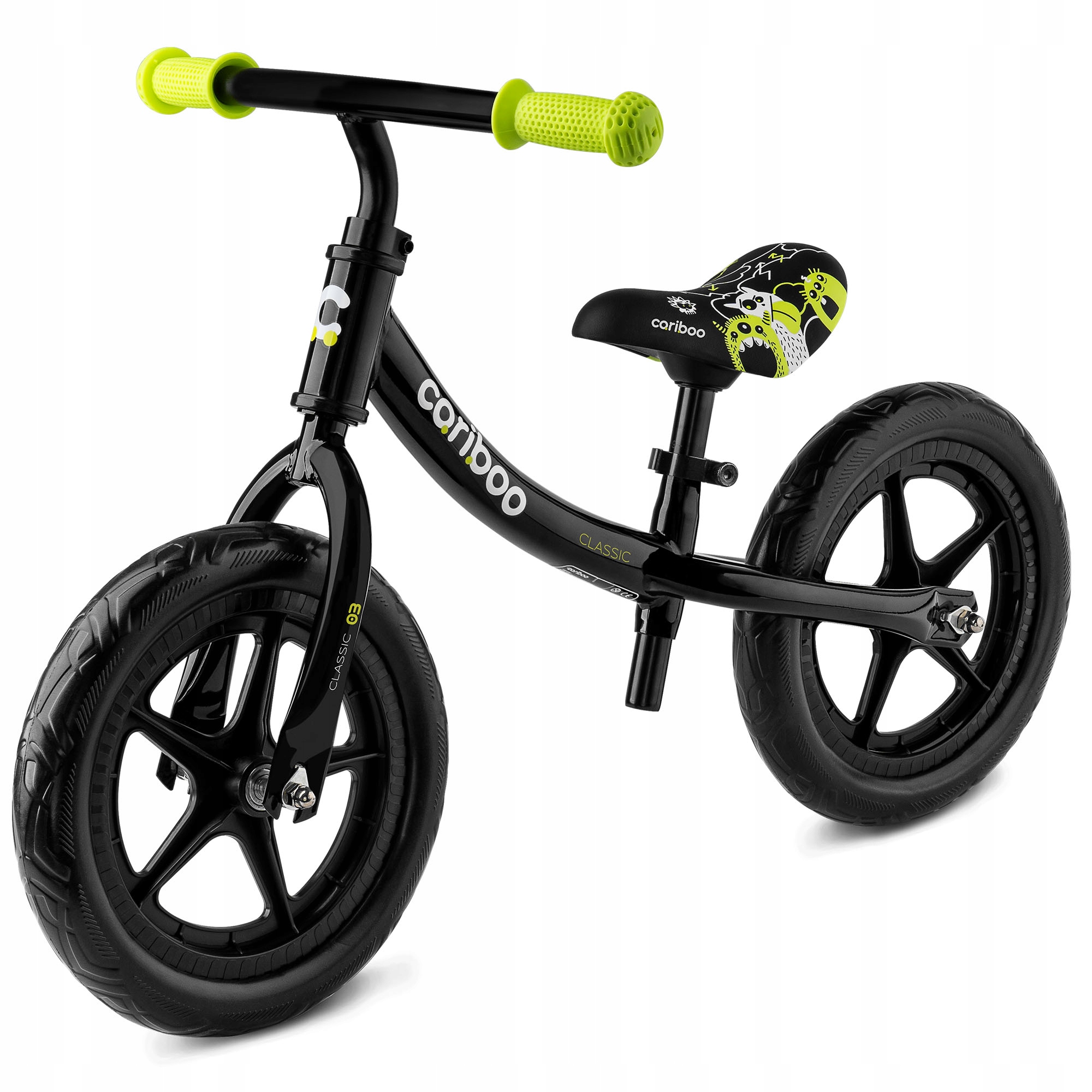 Rowerek biegowy CARIBOO CLASSIC dla chłopca (5904978309170) • Cena ...