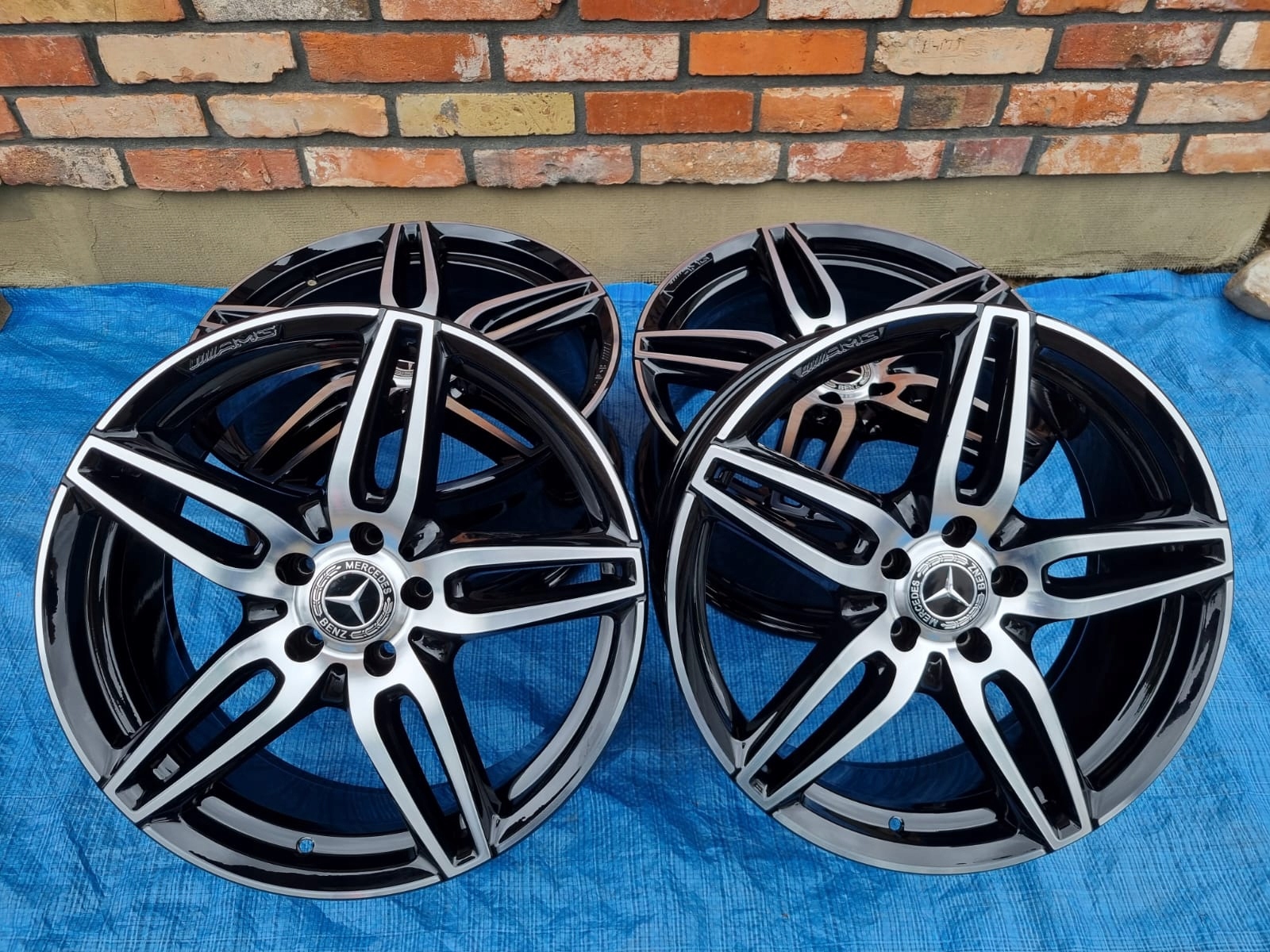 Felga aluminiowa Mercedes-Benz OE E-KLASA W213 / C W205 / CLA / GLC AMG 8.0" x 19" 5x112 ET 43 ...