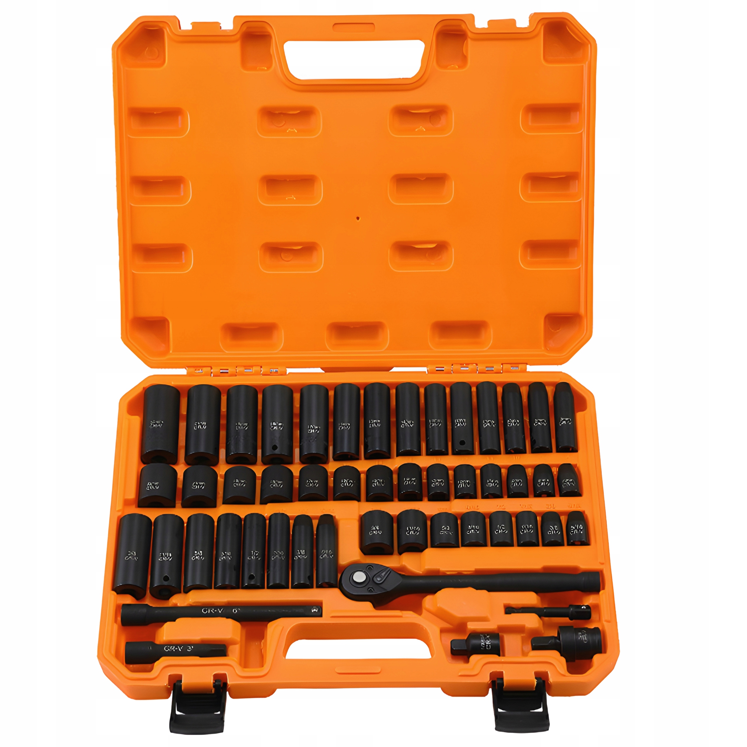 ZESTAW NASADEK UDAROWYCH KLUCZY NASADKI UDAROWE KLUCZE NASADOWE 3/8 50 ELEM 5903682270059 za 229 ...