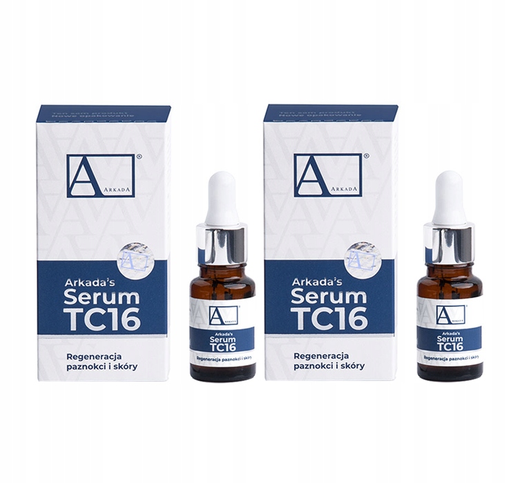 AARKADA TC 16 SERUM REGENERUJĄCE PAZNOKCIE I SKÓRĘ 2x11ML ...