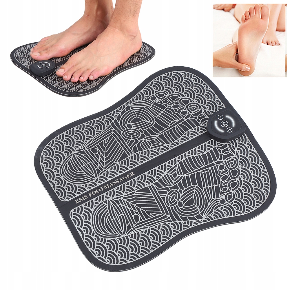 MASAŻER DO STÓP AKUPRESURA ELEKTRYCZNY EMS 14048008823 - Allegro.pl