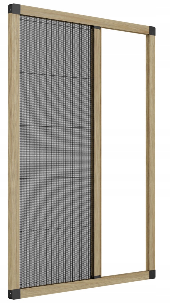 Moskitiera plisowana przesuwna 100cm x 250cm • Cena, Opinie • Moskitiery 17615995976 • Allegro