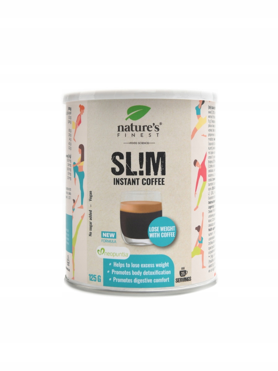 Natures Finest nutrisslim Slim Coffee 125 g za 379.00CZK - Allegro
