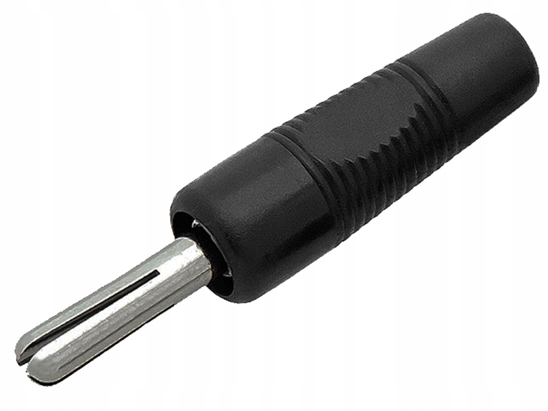 Wtyk; banan izolowany 4mm kołkowy; WB425/10/SW - Sklep, Opinie, Cena w Allegro.pl