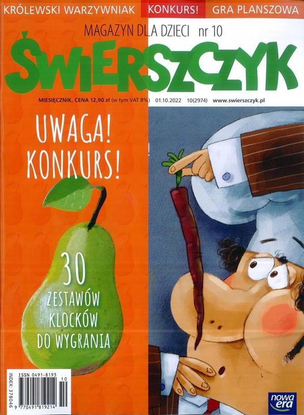 Świerszczyk 10 / 2022 (12692202313) | Czasopismo Allegro