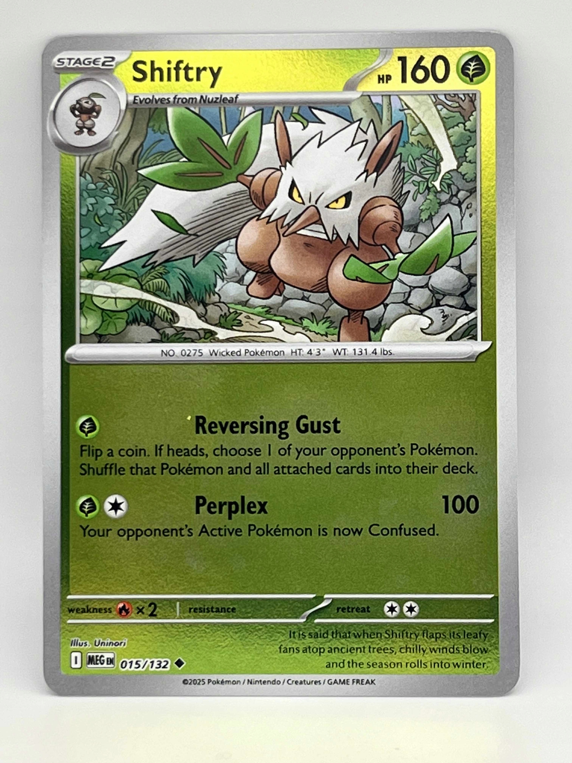 Karty Pokemon TCG Mega Evolution (MEG 015) Shiftry (R) - Stan: Nowy 5 ...