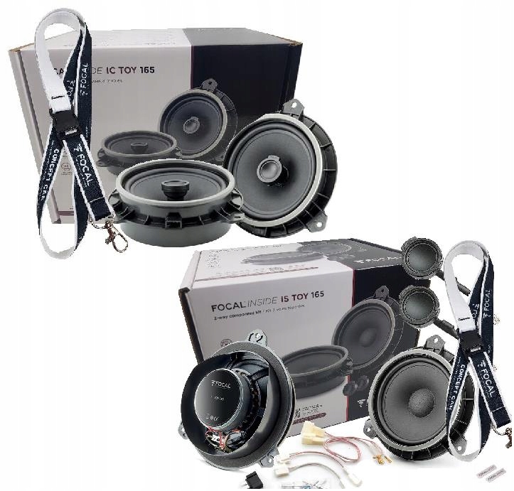 DEDYKOWANE GŁOŚNIKI FOCAL IS TOY 165 + FOCAL IC TOY 165 LEXUS GS III ...