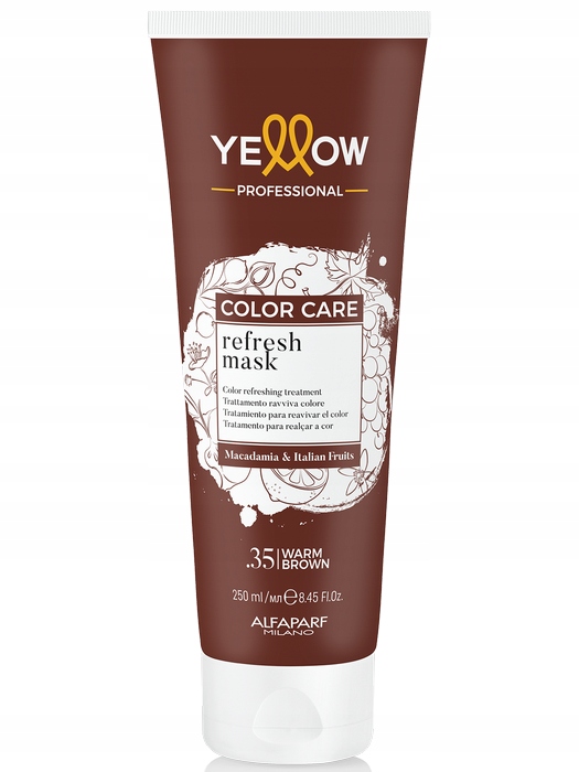 Yellow Professional Refresh Mask Warm Brown .35 (8022297157122) • Cena ...