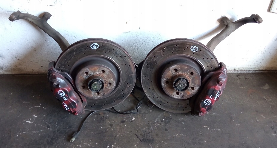 ZWROTNICA PIASTA ZACISK LEWY PRZÓD MERCEDES W221 za 199 zł z Grodzisk ...