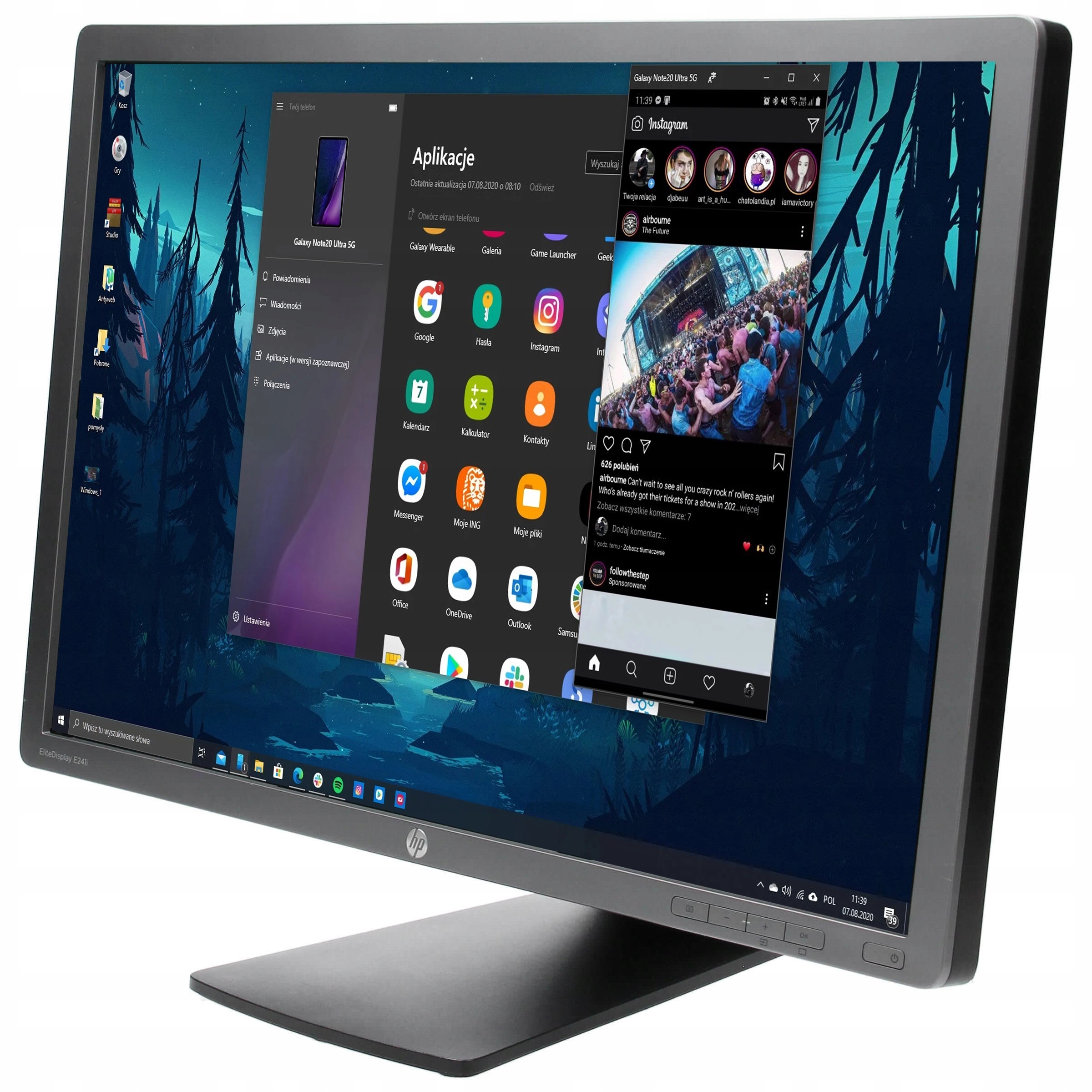 MONITOR HP E241I 24" IPS LED 1920X1200 VGA DVI DP - Sklep, Opinie, Cena ...