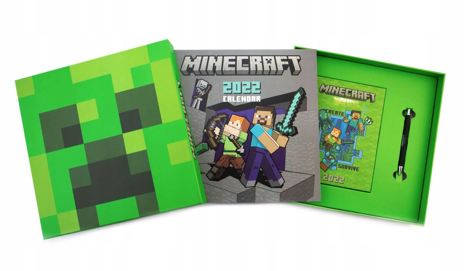 Dárková sada Minecraft kalendář pro rok 2022 - Allegro