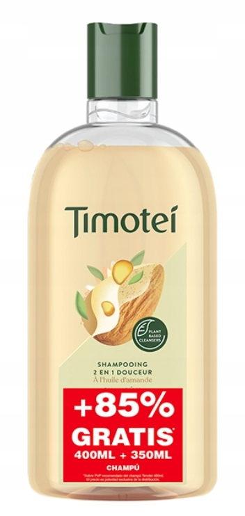 Timotei Sweet Almond Oil Shampoo 750ml (8710908043352) • Cena, Opinie ...