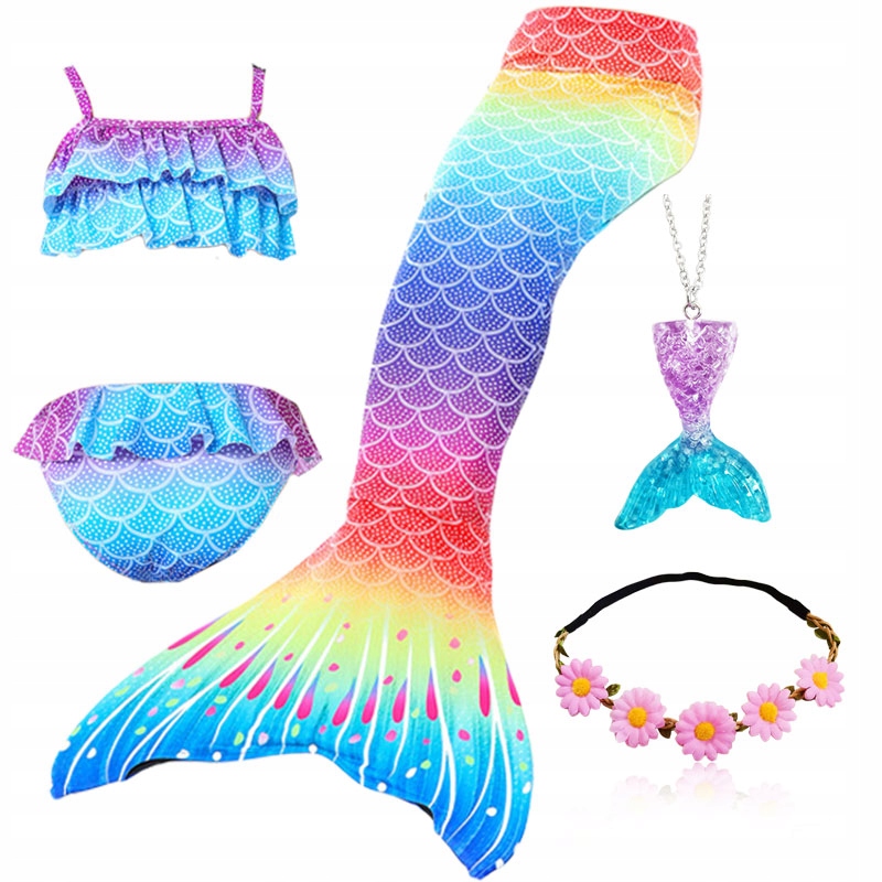 SYRENI OGON SYRENKA STRÓJ KĄPIELOWY 140 12495854755 - Allegro.pl