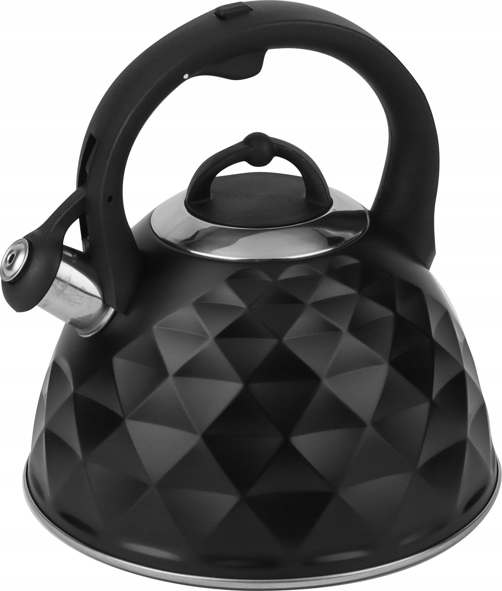 Rychlovarná konvice s píšťalkou Rossner 3L Black Mat za 294 Kč - Allegro