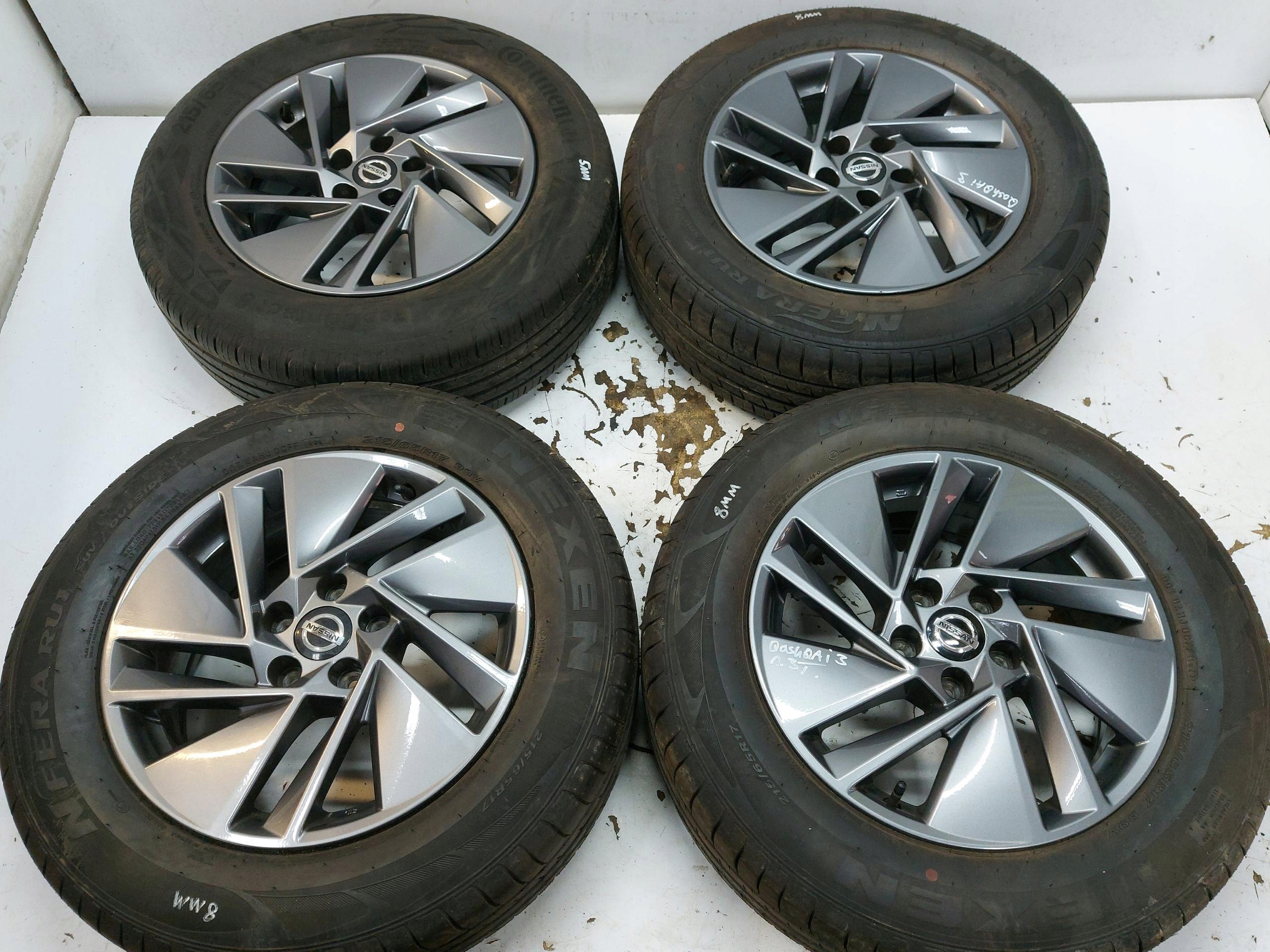 Nissan Qashqai III J12 KOŁA FELGI OPONY 17 215/65R17 KOMPLET AC4CH-T6 6UA2A za 3200.00PLN z ...