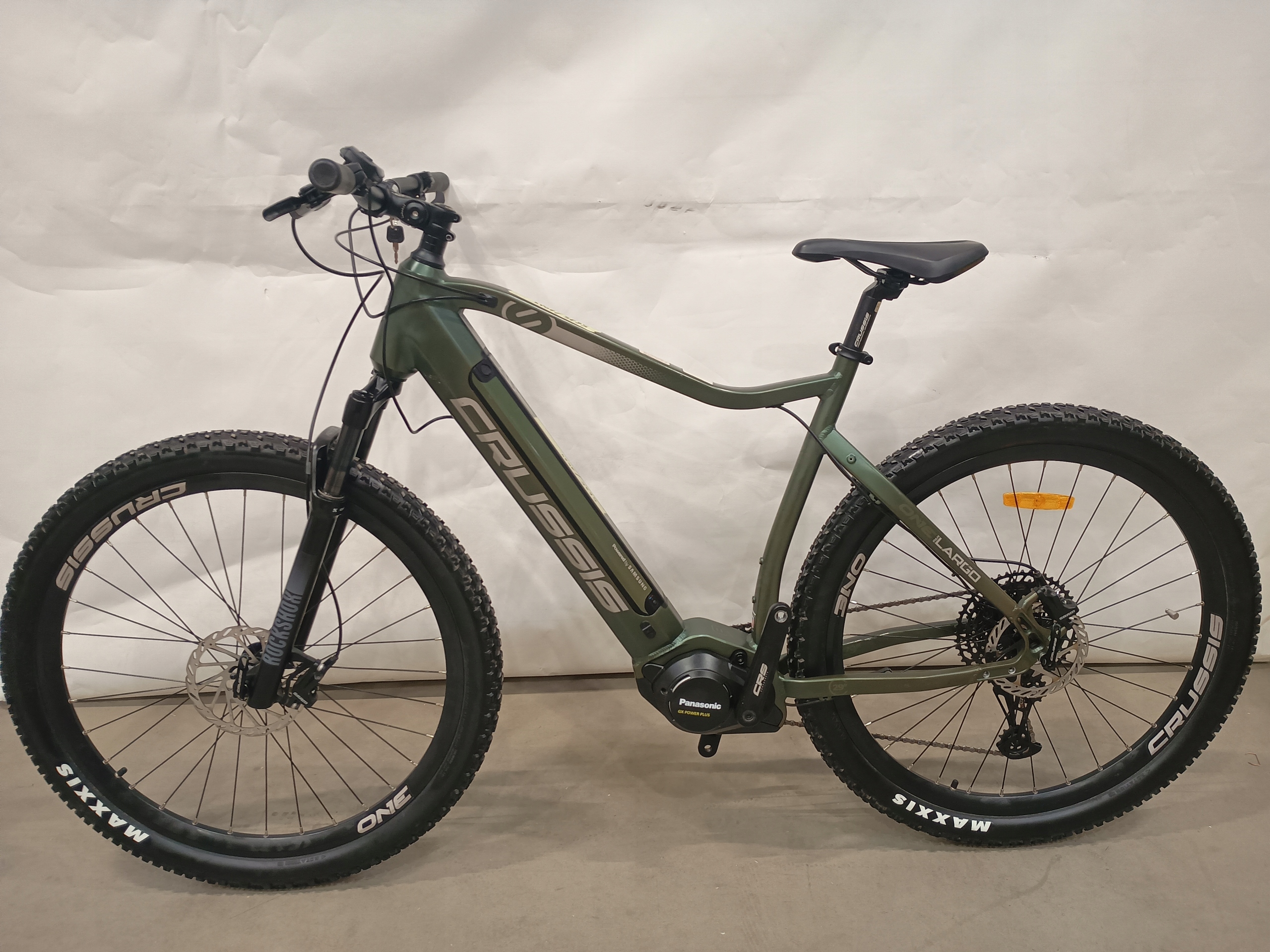 Rower elektryczny (poniżej 250 W) CRUSSIS Gain Classic rama 22 cale ...