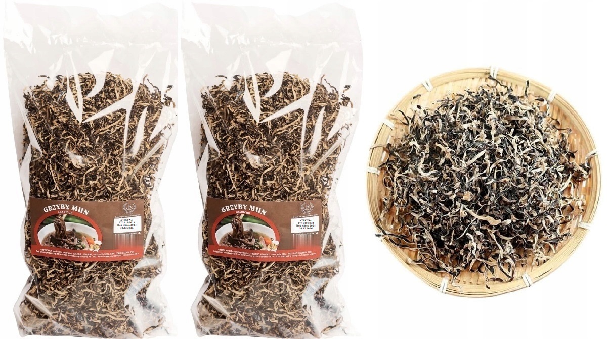 HOUBY MUN KRÁJENÉ 1kg ATEST 2024 NOVÁ SKLIZEŇ sušené houby - Allegro