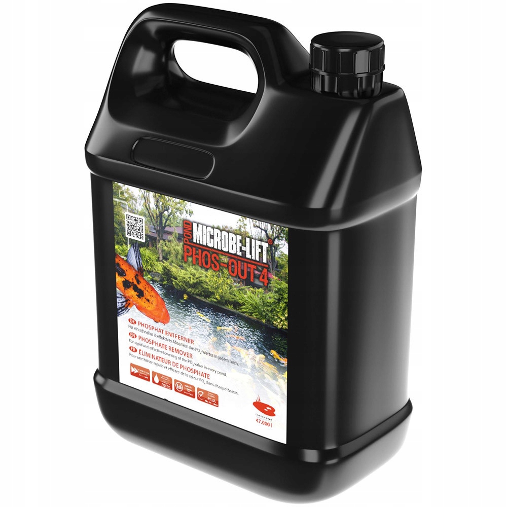 MICROBE-LIFT POND PHOS-OUT 4 3,78L Na fosforany (4260735740145) • Cena, Opinie • Preparaty ...