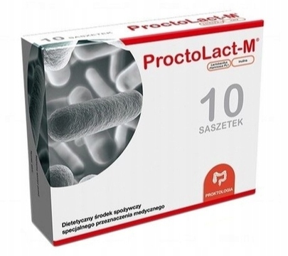 Proctolact-M 10 saszetek (5906761200336) • Cena, Opinie • Układ ...