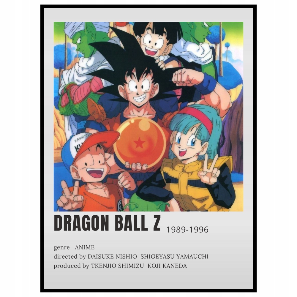Plakat Anime Dragon Ball Z bez ramy 60 x 40 cm • Cena, Opinie • Plakaty ...