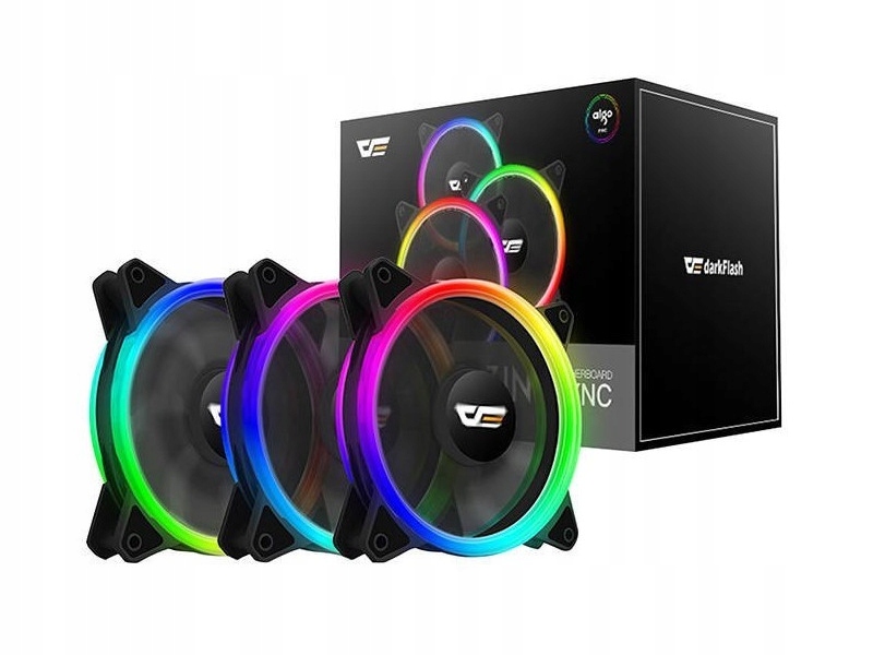 Wentylator DARKFLASH DR12 Pro ARGB w Złotów - Sklep, Opinie, Cena w Allegro