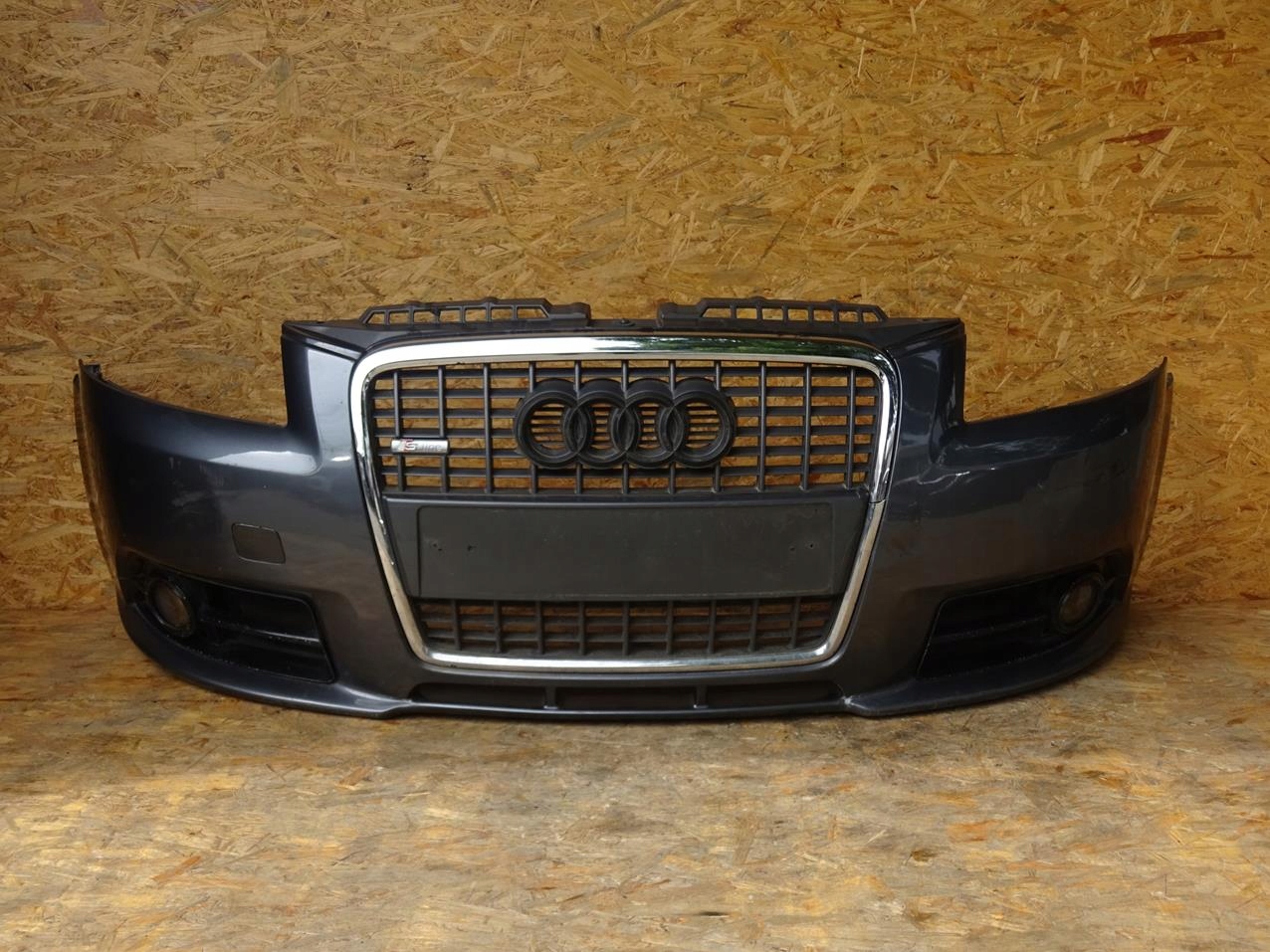 AUDI A3 8P 04-08 ZDERZAK PRZÓD PRZEDNI DUŻY GRILL S-LINE za 1279.00PLN ...