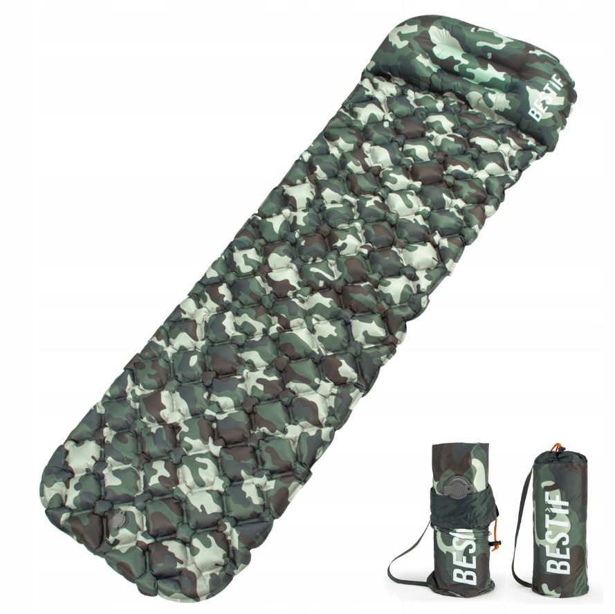 MATERAC TURYSTYCZNY TREKKINGOWY BESTIF DMUCHANY MATA ULTRALEKKI ...
