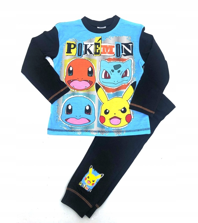 POKEMON PIKACHU piżama 152 • Cena, Opinie • Piżamy, szlafroki ...