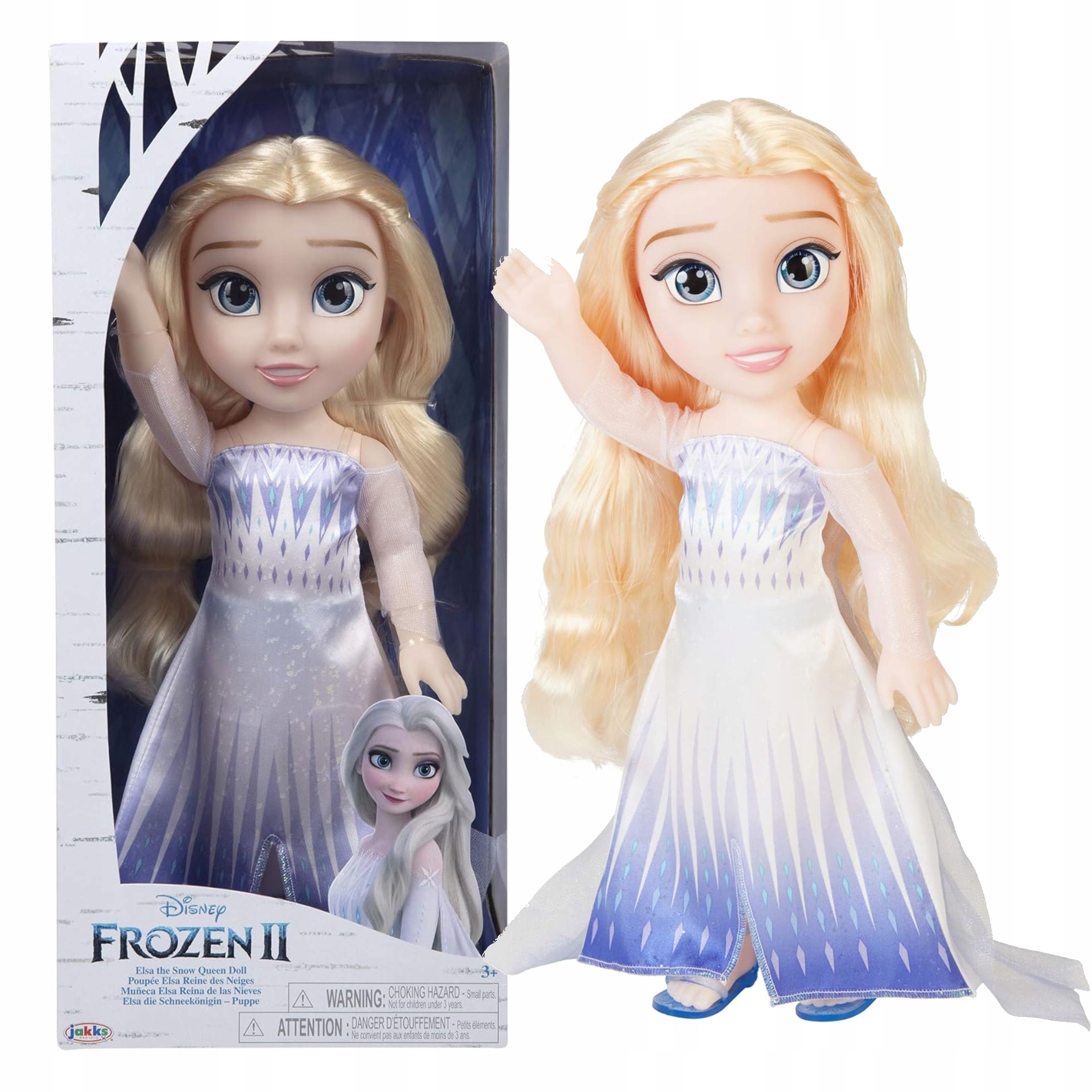 LALKA KRAINA LODU FROZEN ELSA 35 CM DISNEY PRINCESS PREZENT DLA ...
