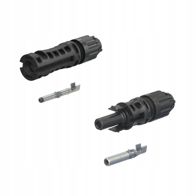 Komplet oryginalnych złączy MC4 EVO2- STAUBLI: 4 mm2 + 6 mm2.Złącza ...