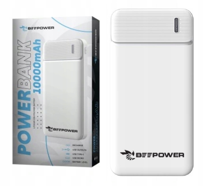 Beepower Power Bank - Niska cena na Allegro.pl