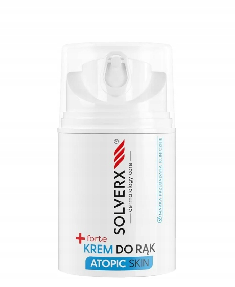 Solverx Atopic Skin Forte - krem do rąk • Cena, Opinie - Allegro