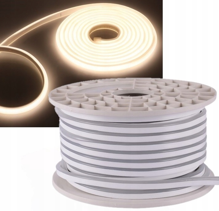 Taśma Led NEON FLEX 12V 6x12 NEUTRALNA na metry 13590954767 - Allegro.pl