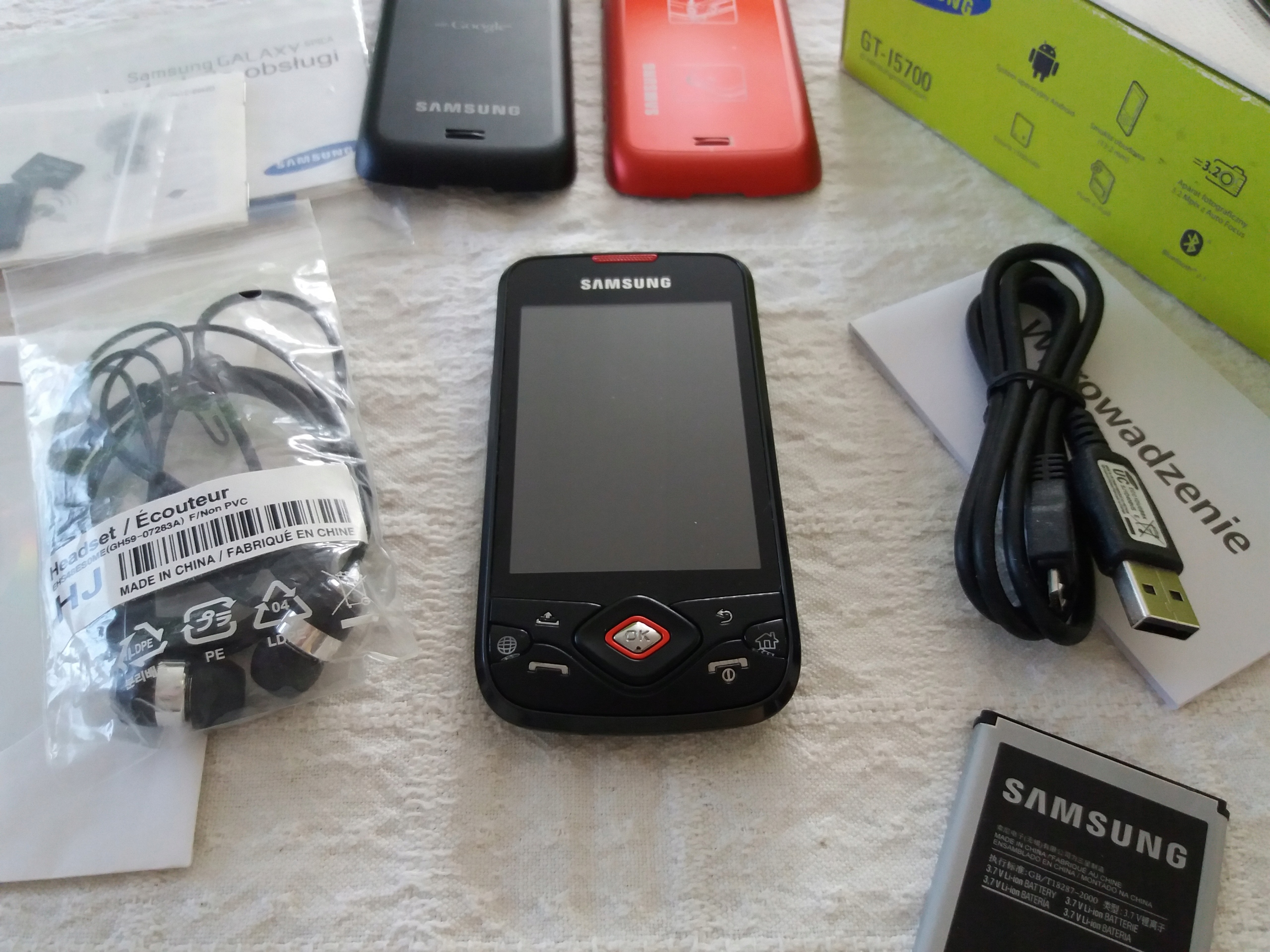 Samsung Galaxy i5700 Nowy oryginalny Polski Salon - Sklep, Opinie, Cena ...