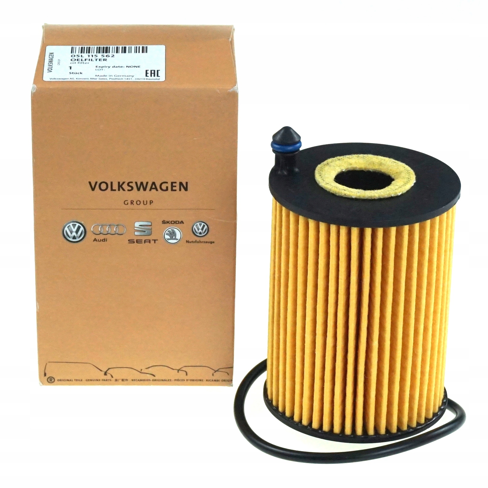 OE VAG FILTR OLEJU 05L115562 AUDI A4 B9 A5 F5 A6 C8 A7 4K Q5 FY 2.0 TDI ...