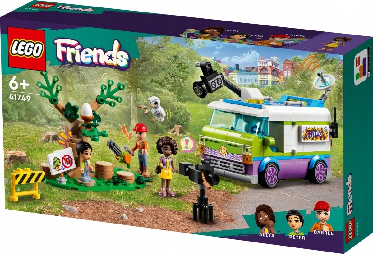 LEGO Friends 41749 Reporterska furgonetka (5702017415321) • Cena ...