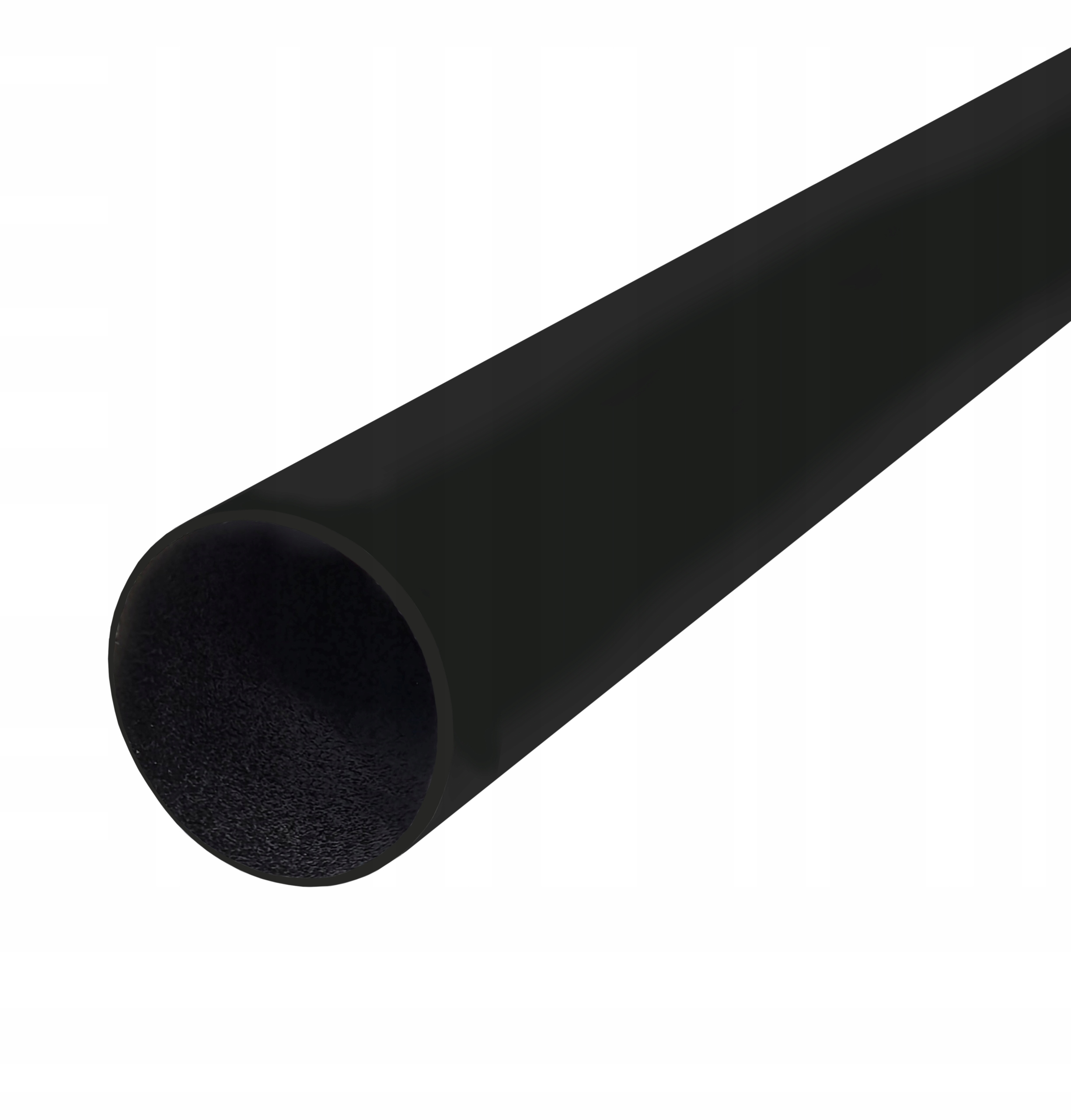 Fémcső korláthoz, rúd, fi25, matt fekete, 180 cm, • Ár, Vélemények ...