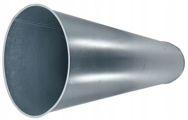 WYTRZYMAŁA RURA WENTYLACYJNA OCYNK fi 400 1000mm (RURA OCYNK fi 400 ...