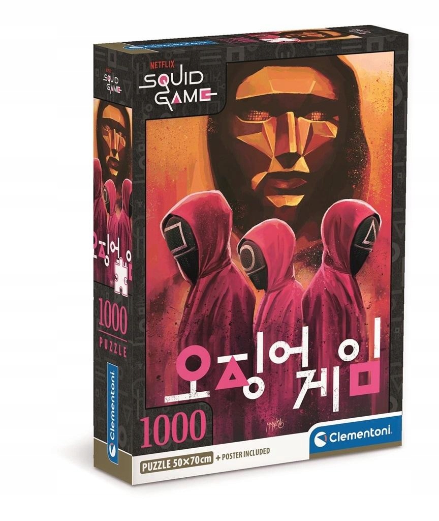 Puzzle Clementoni 39715 Netflix Squid Game 1000 el. - porównaj ceny ...