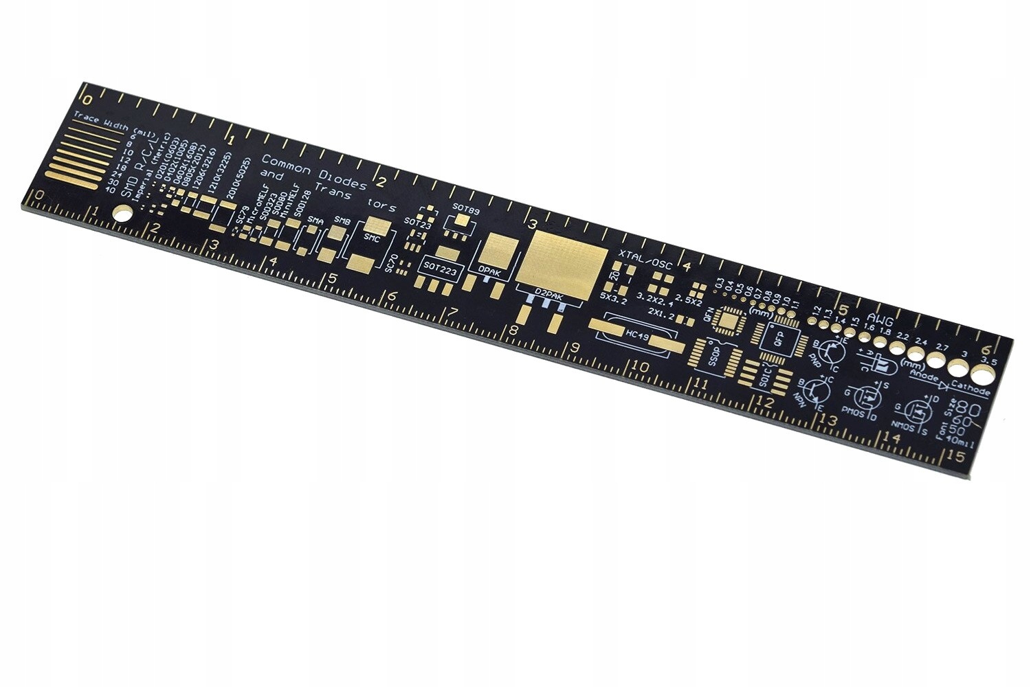 637 Linijka PCB 15cm prezent dla elektronika - Sklep, Opinie, Cena w ...