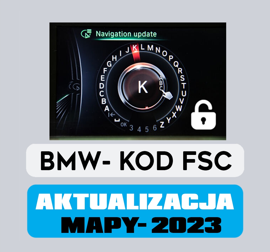 BMW kod FSC Nawigacja Aktualizacja map BMW - Sklep, Opinie, Cena w ...