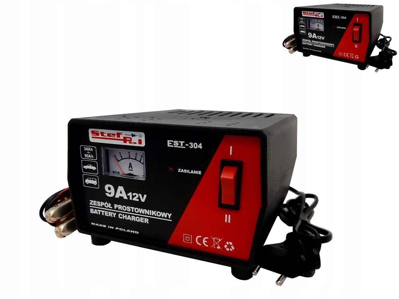 Polski Prostownik STEF-POL EST-304 12V 9A 5904031014089 za 185.00PLN z Kraków - Allegro ...