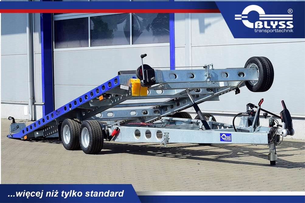 LAWETA UCHYLNA 460x205 MERKUR 2500 kg Blyss - Allegro.pl