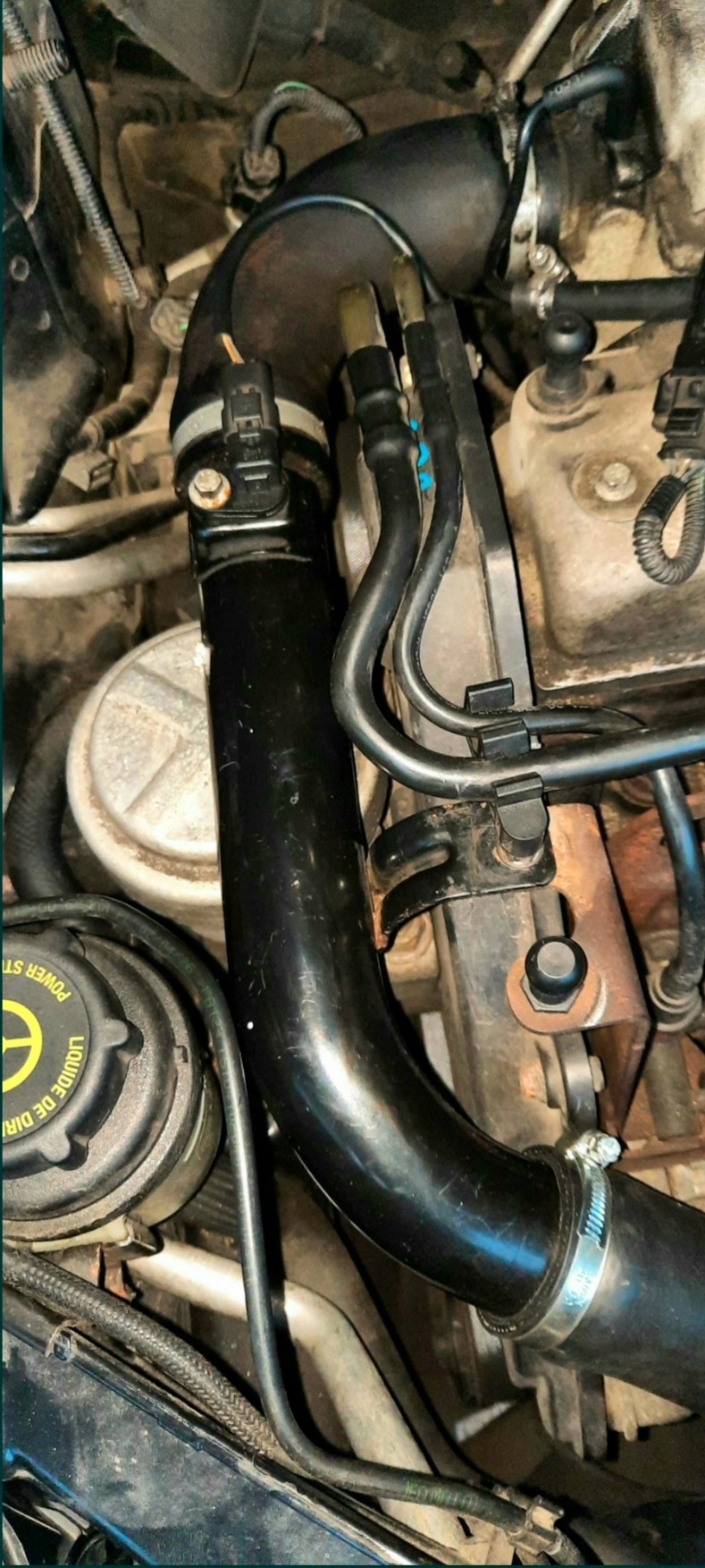 Wąż rura przewód intercooler mondeo mk4 IV 1.8TDCI 6G91-16C646-BF za ...